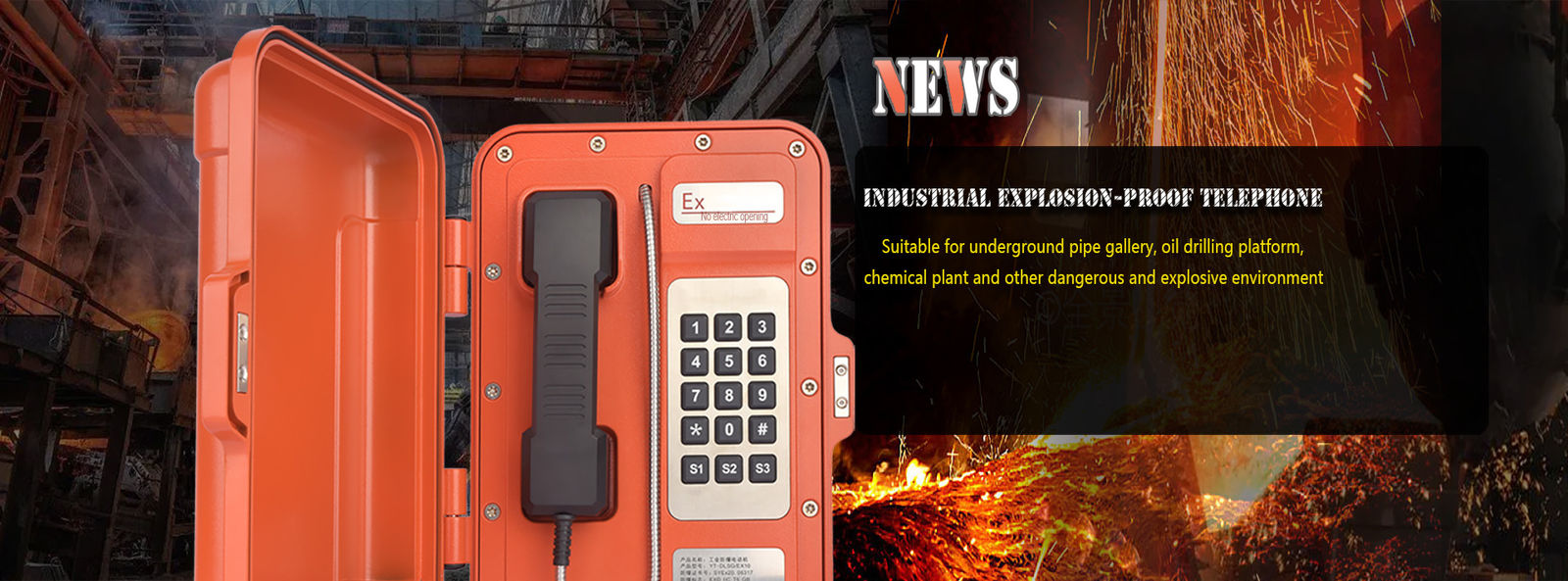 Quality Industrial Weatherproof Telephone & Industrial VoIP Phone ...
