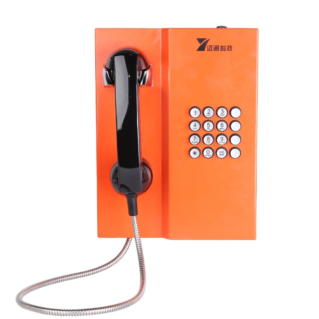 Aluminum Enclosure Industrial Voip Emergency Phone Telephone Anti Vandal