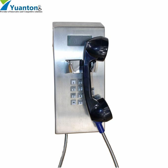 Public OEM Vandal Resistant Phone With Weather Sealed Tactile Digital ...