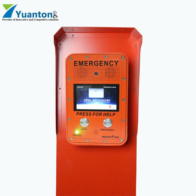 Outdoor Emergency Industrial VoIP Phone Hazardous Area Speed Dial Phone