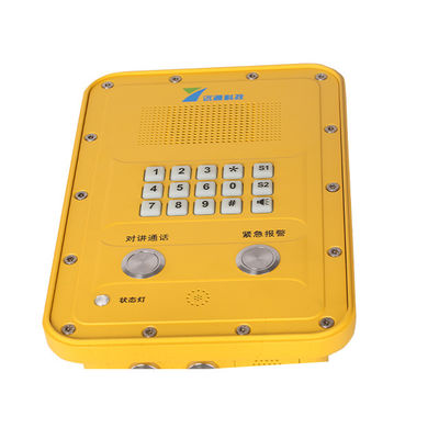 Outdoor SOS Campus Emergency Telephone Box Impact Resistant