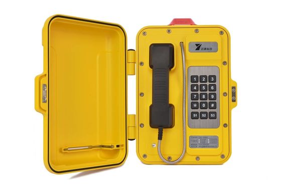 Heavy Duty SIP Outdoor Weatherproof Telephone For Power Plant