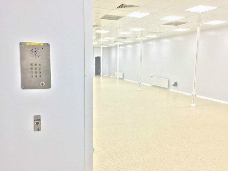 SIP Elevator Intercom , Emergency Communication Clean Room Phone