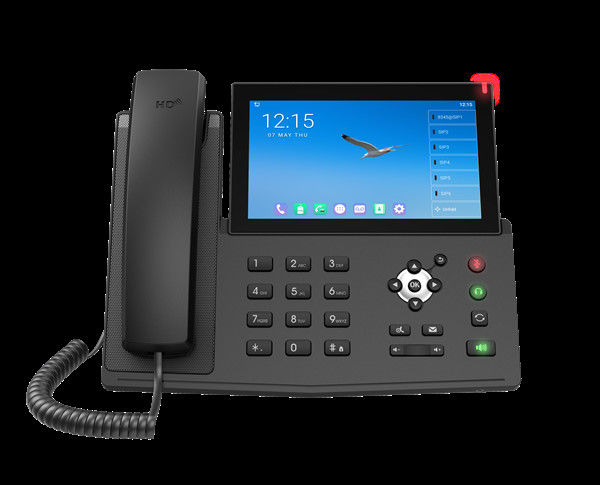 3.5 Inches Ip Pbx Telephone System , Communication Process Ip Video Phone