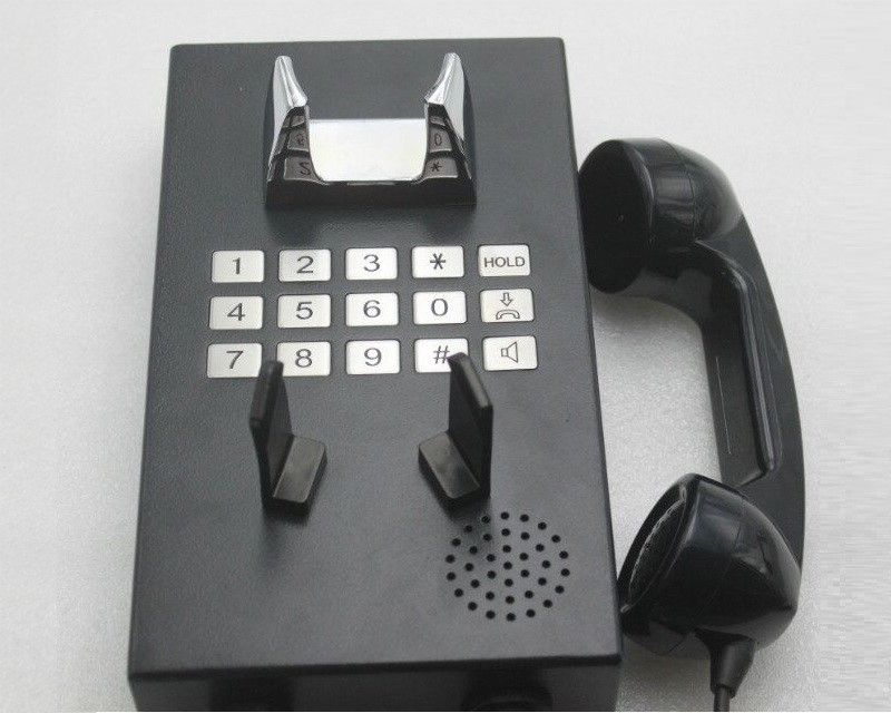 Wall Mounted Inmate Telephone , Rugged Vandal Jail / Prison Phone