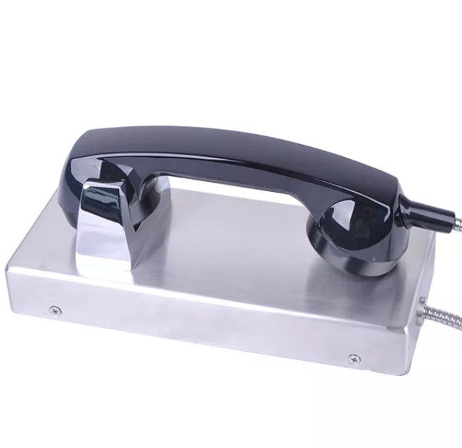 Wall Mounted Inmate Telephone , Rugged Vandal Jail / Prison Phone