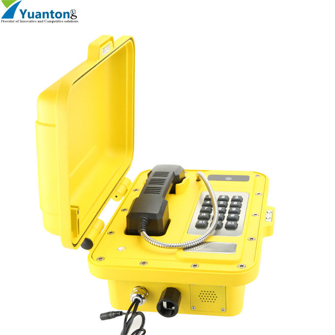 Industrial Weatherproof And Explosion Proof Telephone DC12V / 2A power ...