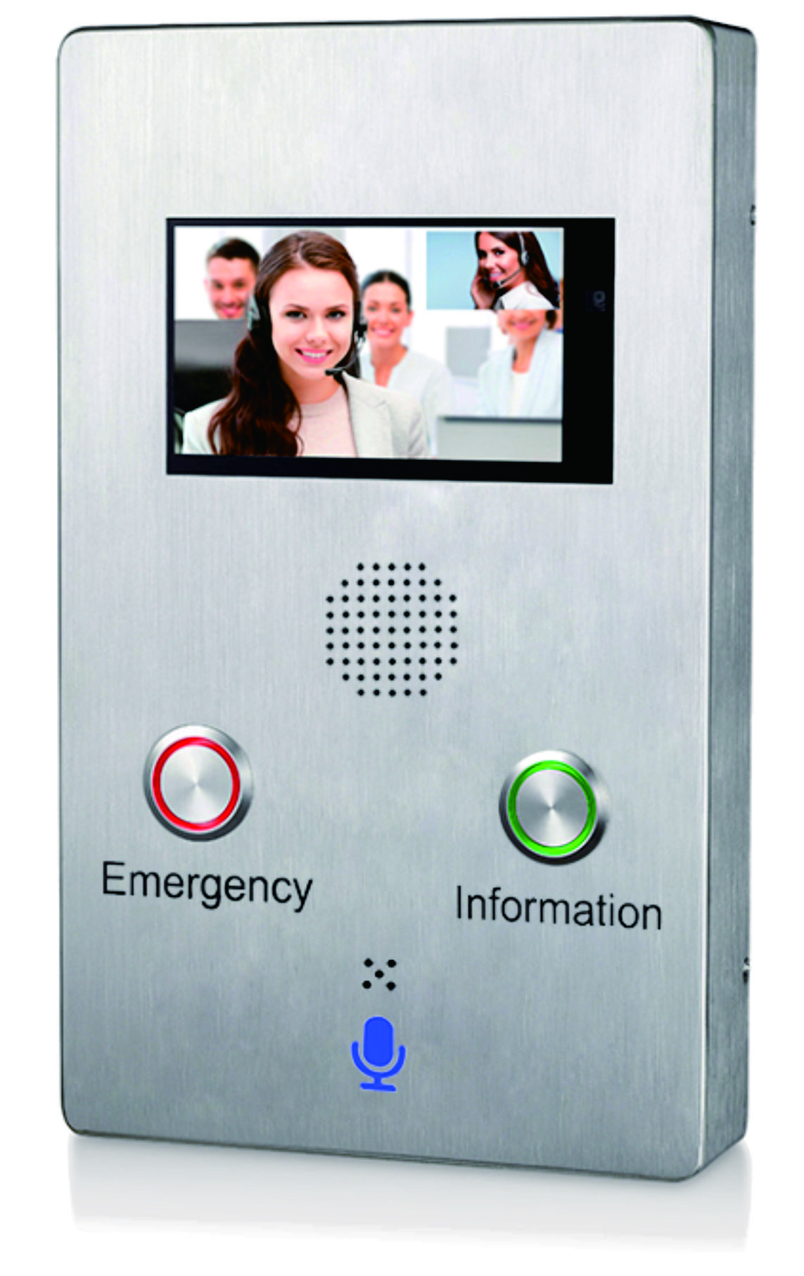 IP Audio Intercom Hands Free Help Point Emergency Intercom For Metro