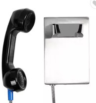 Wall Mounted Inmate Telephone , Rugged Vandal Jail / Prison Phone