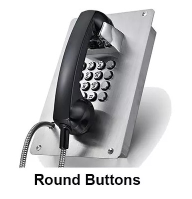 Anti Vandal Mini System Wall Mounted Payphone Analogue Jail Rugged