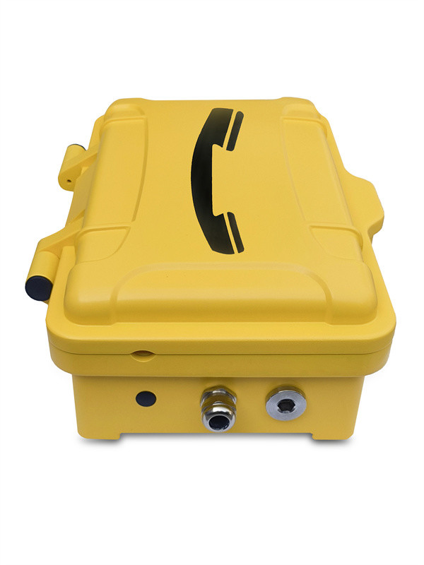 60dB Industrial Weatherproof Telephone , IP68 Emergency Call Box System