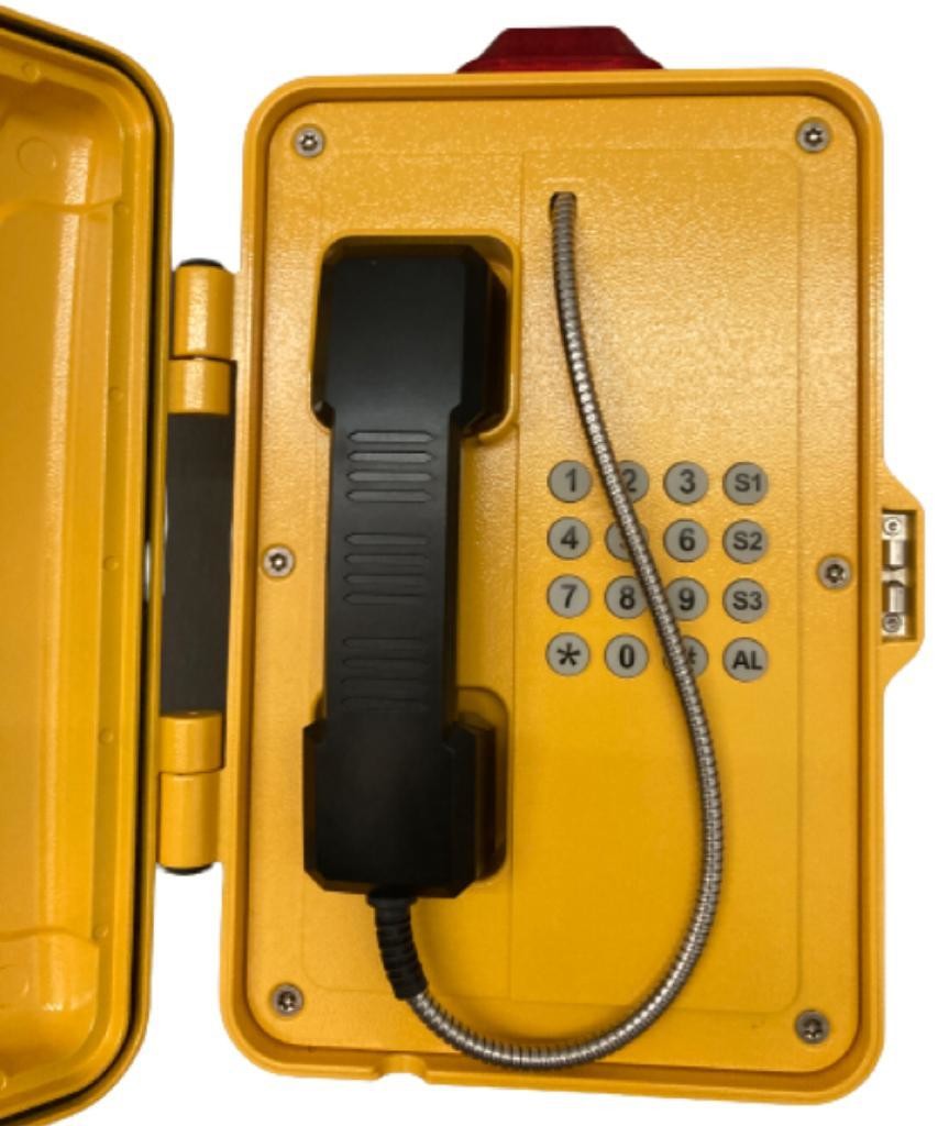 IP68 IP55 Waterproof Loud Speaking Telephone Audio Intercom Sip Voip