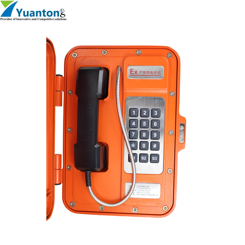 Ip65 Explosion Proof Telephone Wall Mounting Type Full Keyboard Dialing ...