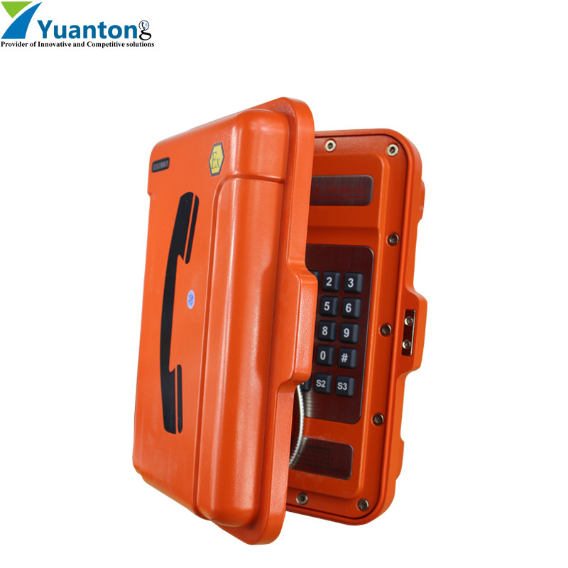 AC220V Industrial SIP Phone Explosion Proof For Hazardous Locations