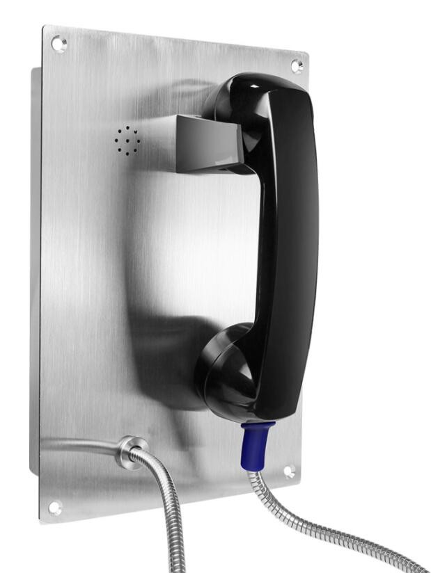 304 Stainless Steel Public Telephone , Emergency Wall Mounted Jail ...
