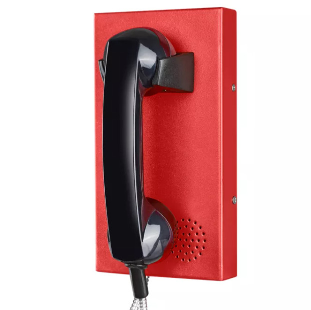 IP55 Jail Hotline Telephone , Railway Hotline Weather proof Telephone